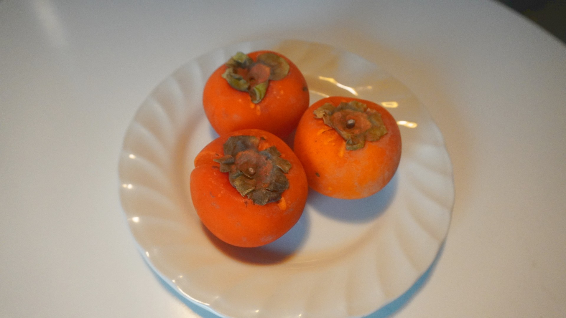 Vegan Persimmon Smoothie • The Little Veggie Korean